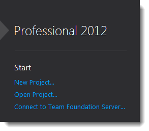 Create and Modify a New Visual Studio Project